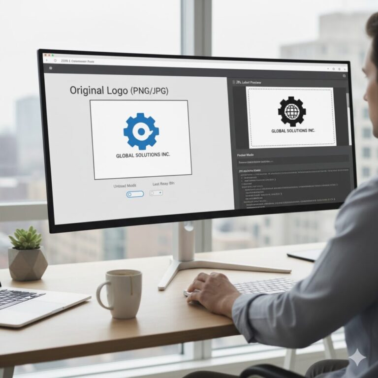 Generate ZPL Code from an Image or Logo Online